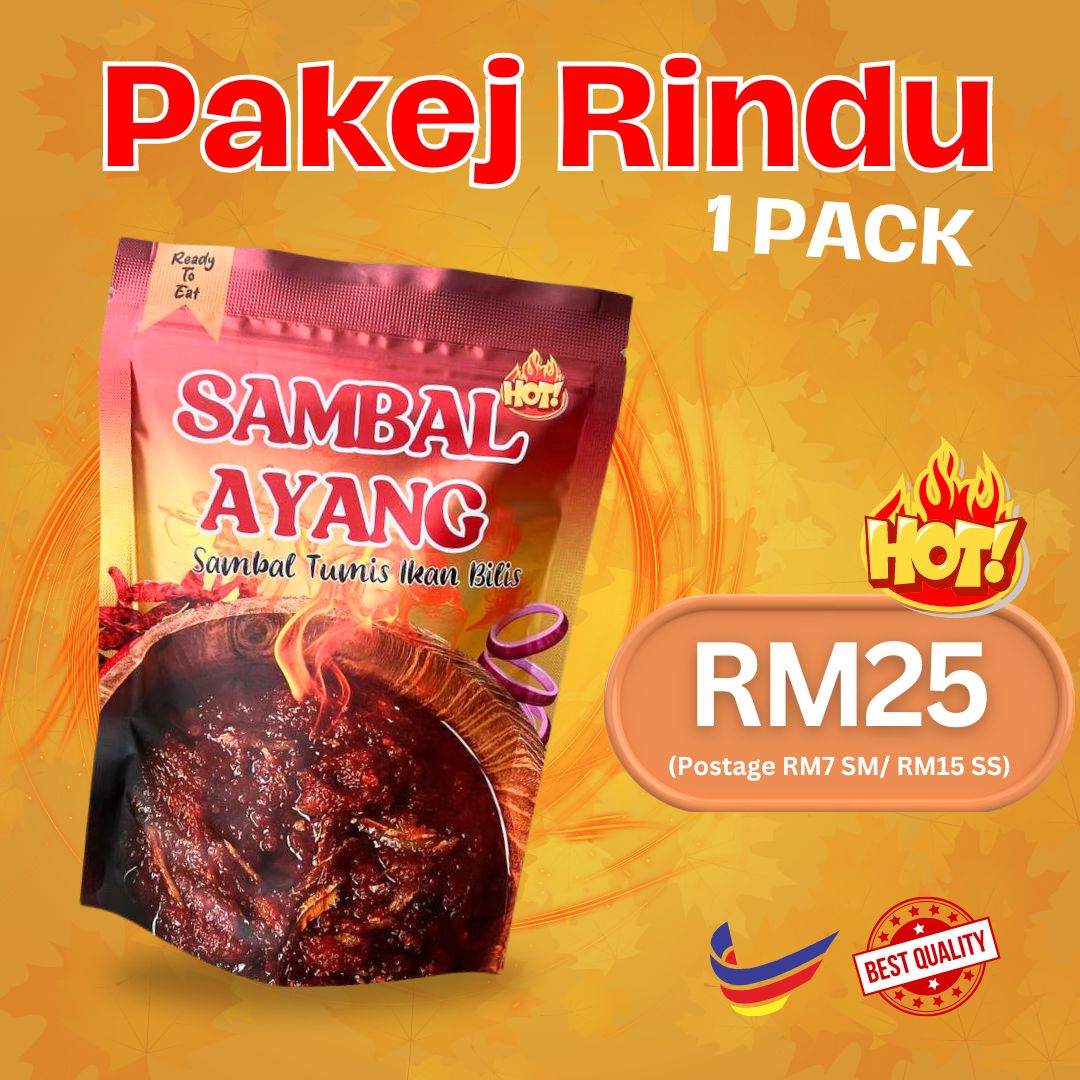 Tumis Pakej Rindu 1 Pack Sambal Ayang tumis-pakej-rindu-1-pack-sambal-ayang